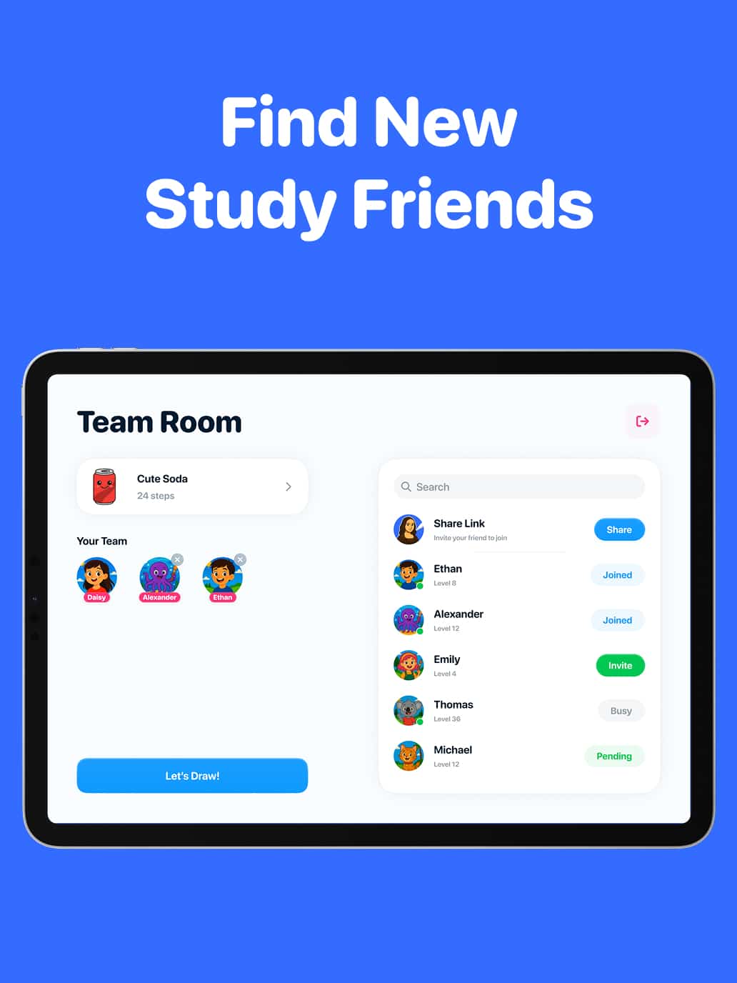 Drawly - Learn to Draw with Friends